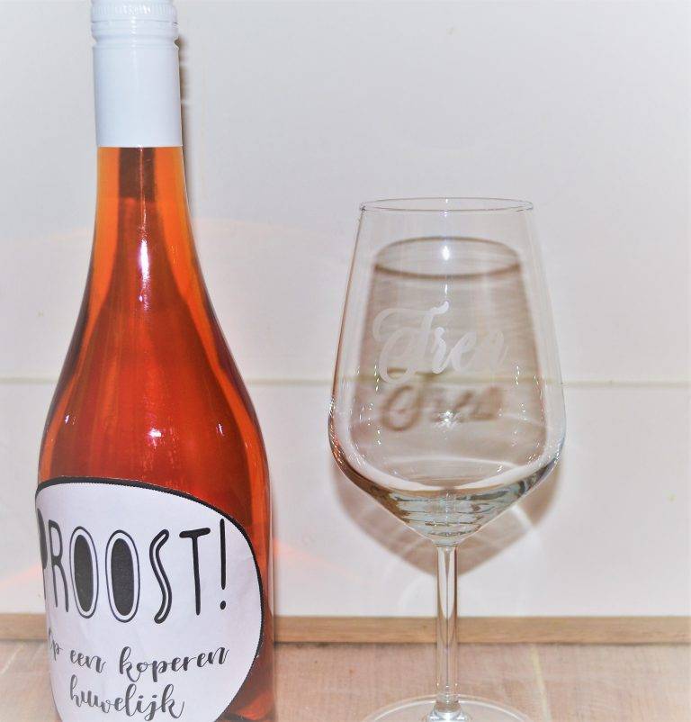 Proost! Gratis wijnetiket om te downloaden. - VanZussies