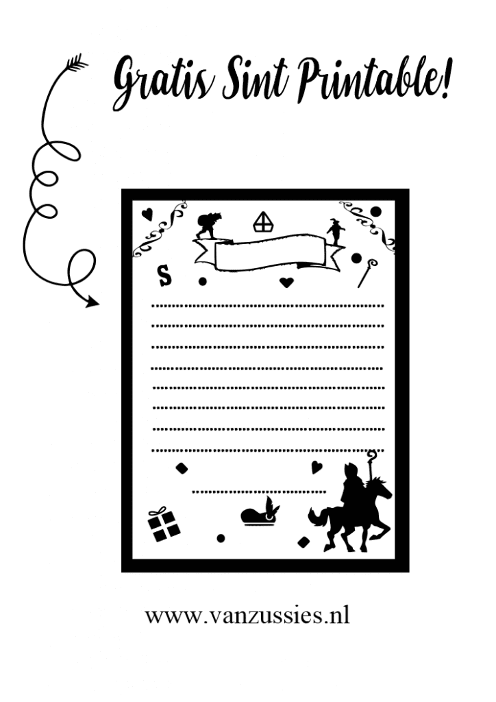 5 printables voor Sinterklaas + gratis Sinterklaas Aftelkalender ...